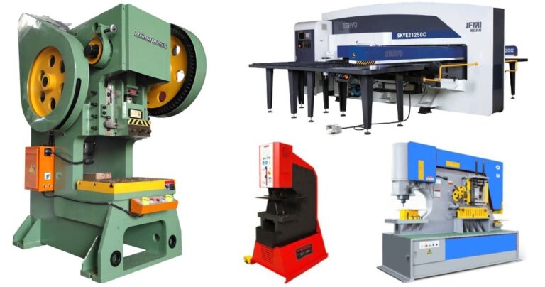 Punch Press Machine Component and Types - Engineering Learner