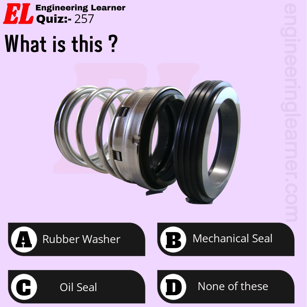 Quiz 251 to 300 - Engineering Learner