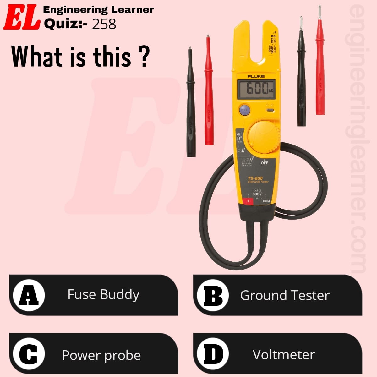 Quiz 251 to 300 - Engineering Learner
