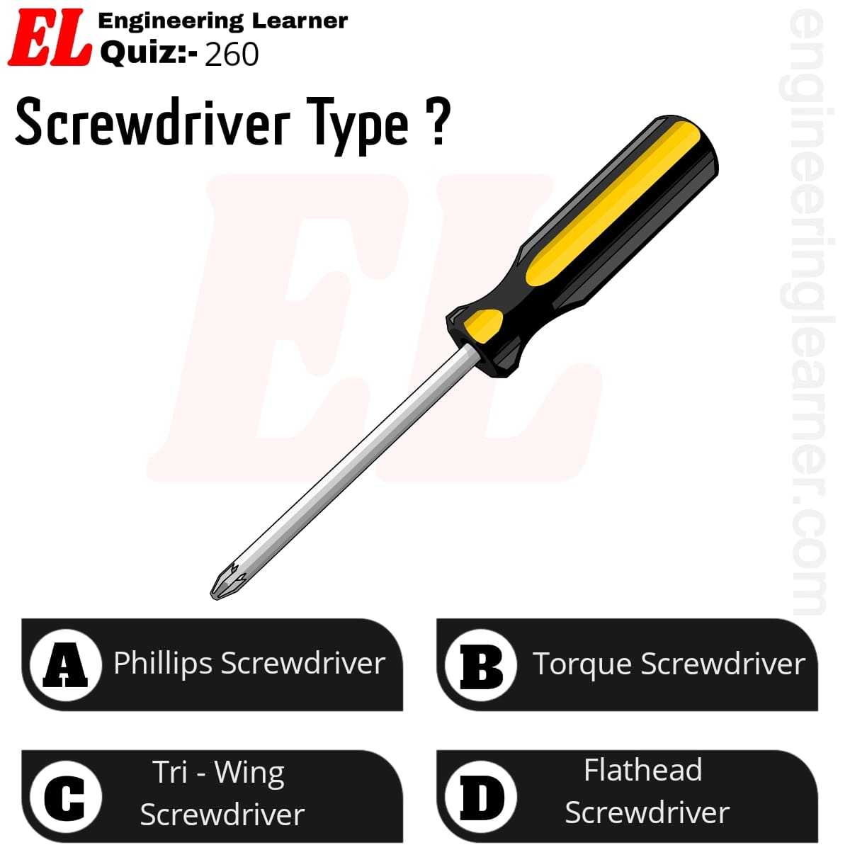 Quiz 251 to 300 - Engineering Learner